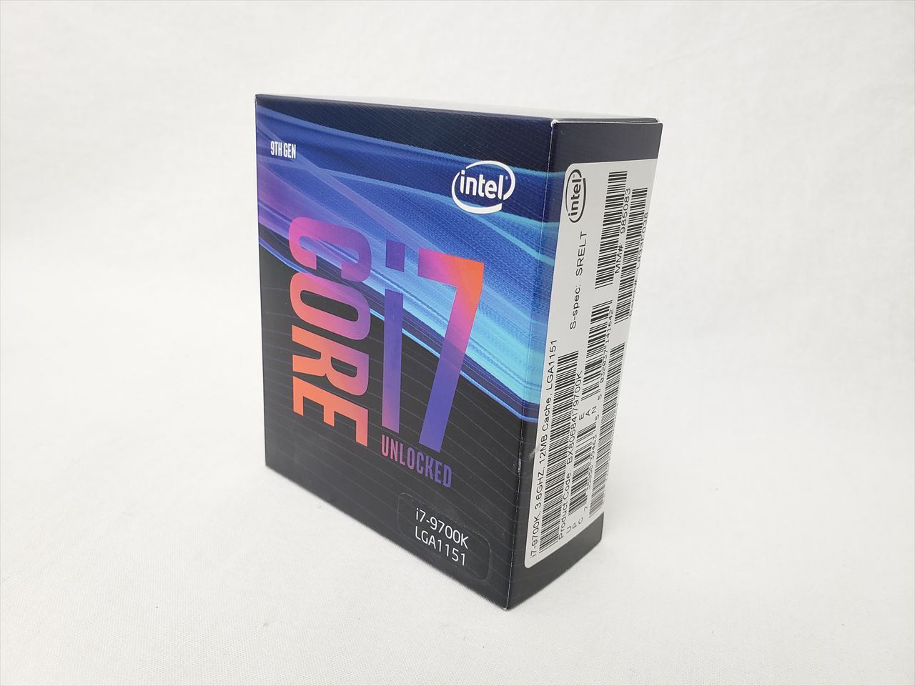 Core i7-9700K BOX (3.60GHz/ターボブースト時4.90GHz/8-core 8-thread/Total Cache ...