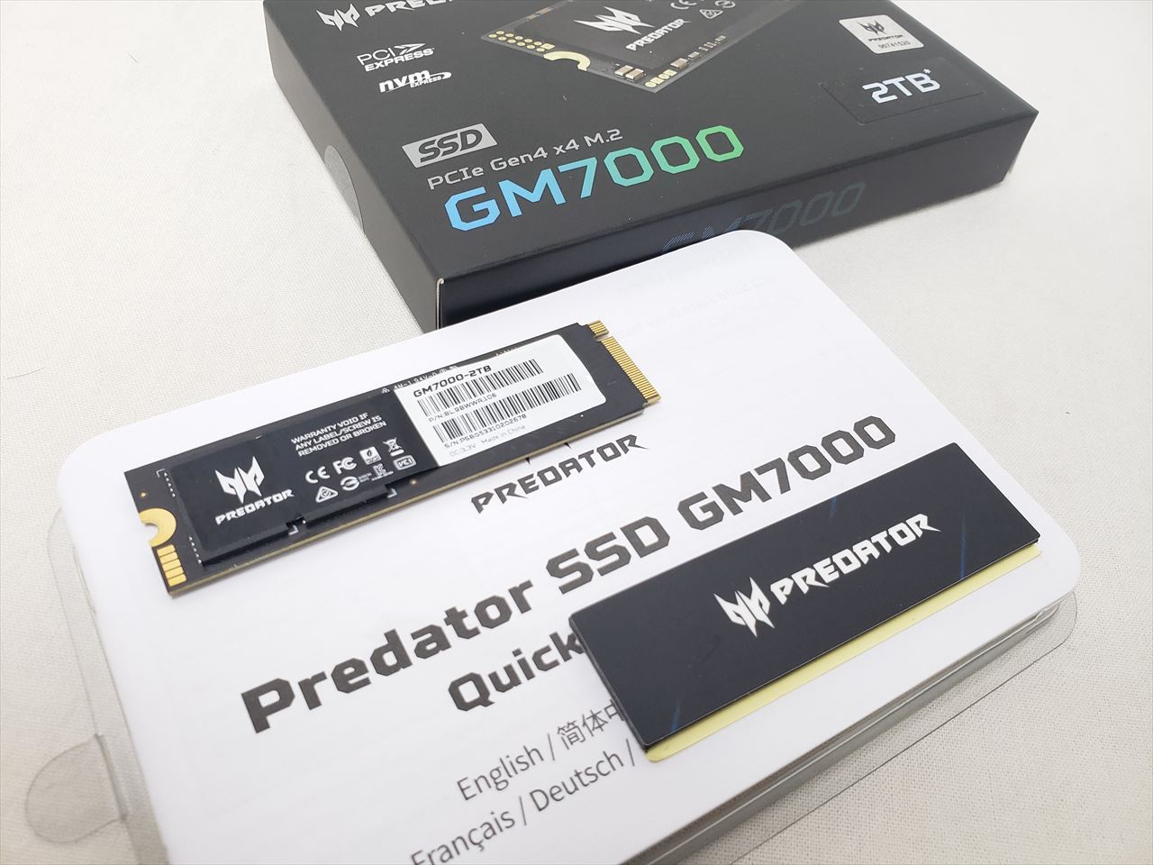 Predator GM7000 GM7000-2TB 各サイトで併売につき売切れのさいはご容赦願います。 | CFD販売 | M.2 | SSD | PCパーツと自作パソコン・組み立てパソコン ...