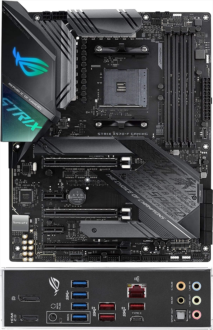 ROG STRIX X570-F GAMING | ATX | AMD SocketAM4 | マザーボード | PCパーツと自作パソコン ...