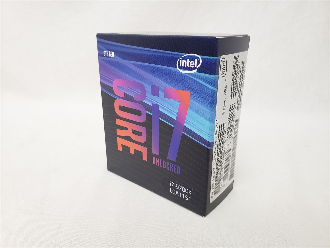 Core i7-9700K BOX (3.60GHz/ターボブースト時4.90GHz/8-core 8-thread/Total Cache ...