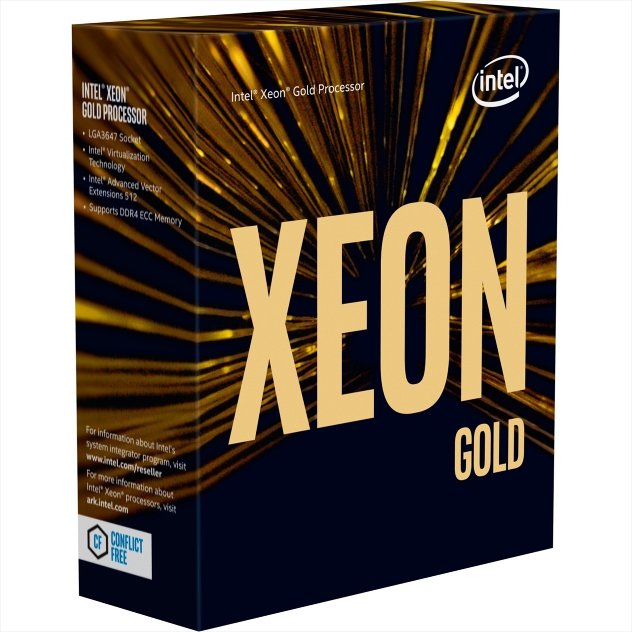 2nd Generation Xeon Scalable Processor Gold 6230R(Cascade Lake-SP ...