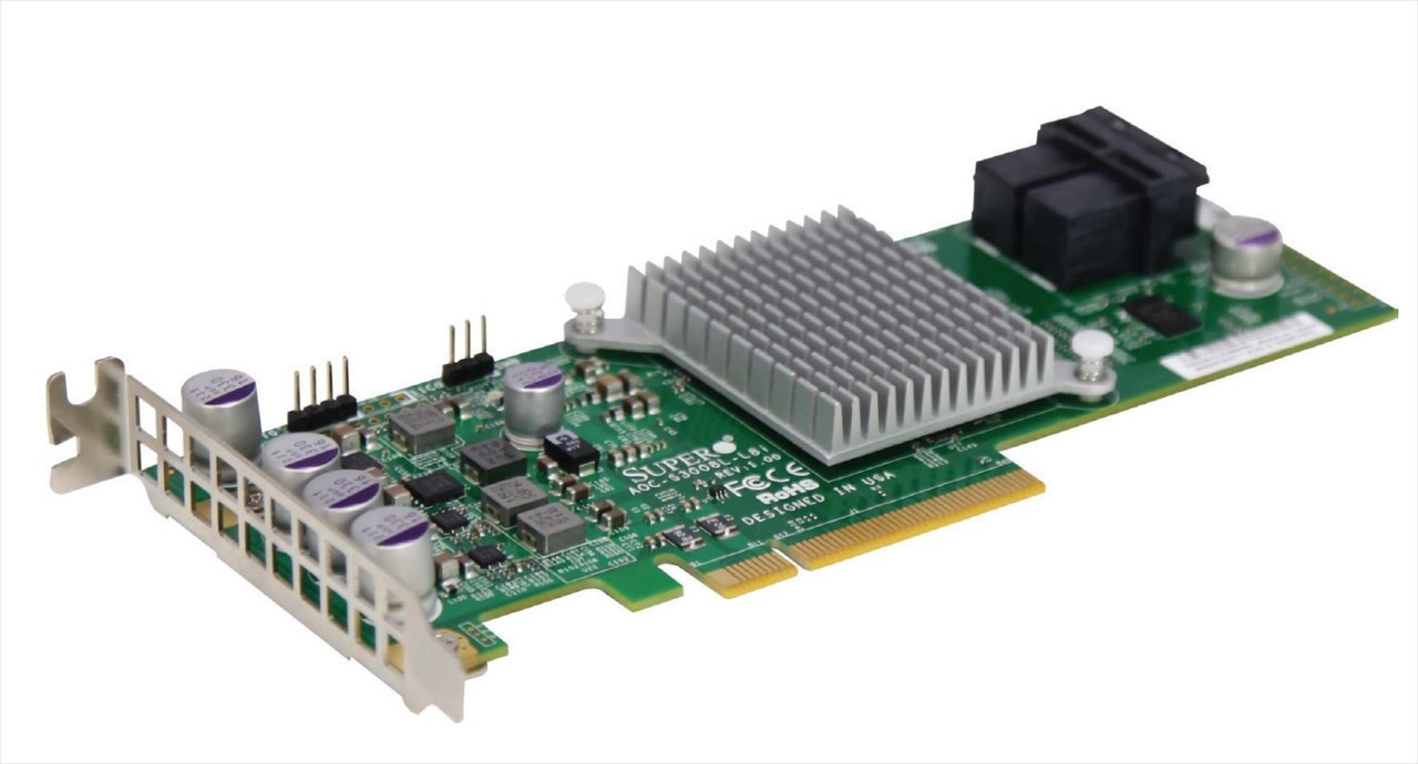 Super Micro AOC-S3008L-L8E AOC-S3008L-L8E | SuperMicro 社製品 | PCパーツと自作 ...