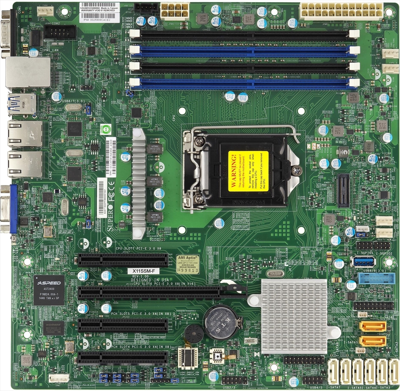 Super Micro MBD-X11SSM-F-O MBD-X11SSM-F-O | SuperMicro 社製品 | PCパーツと自作 ...