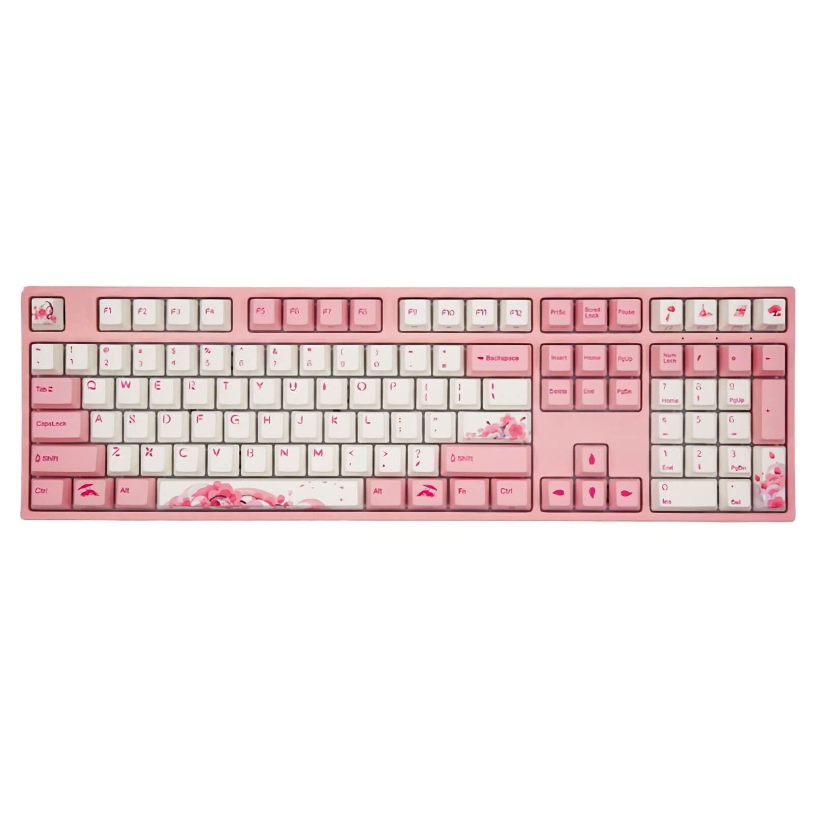 Varmilo 108 Sakura R2 ANSI Keyboard V2 桜軸 vm-vem108-a027-sakura | キーボード ...