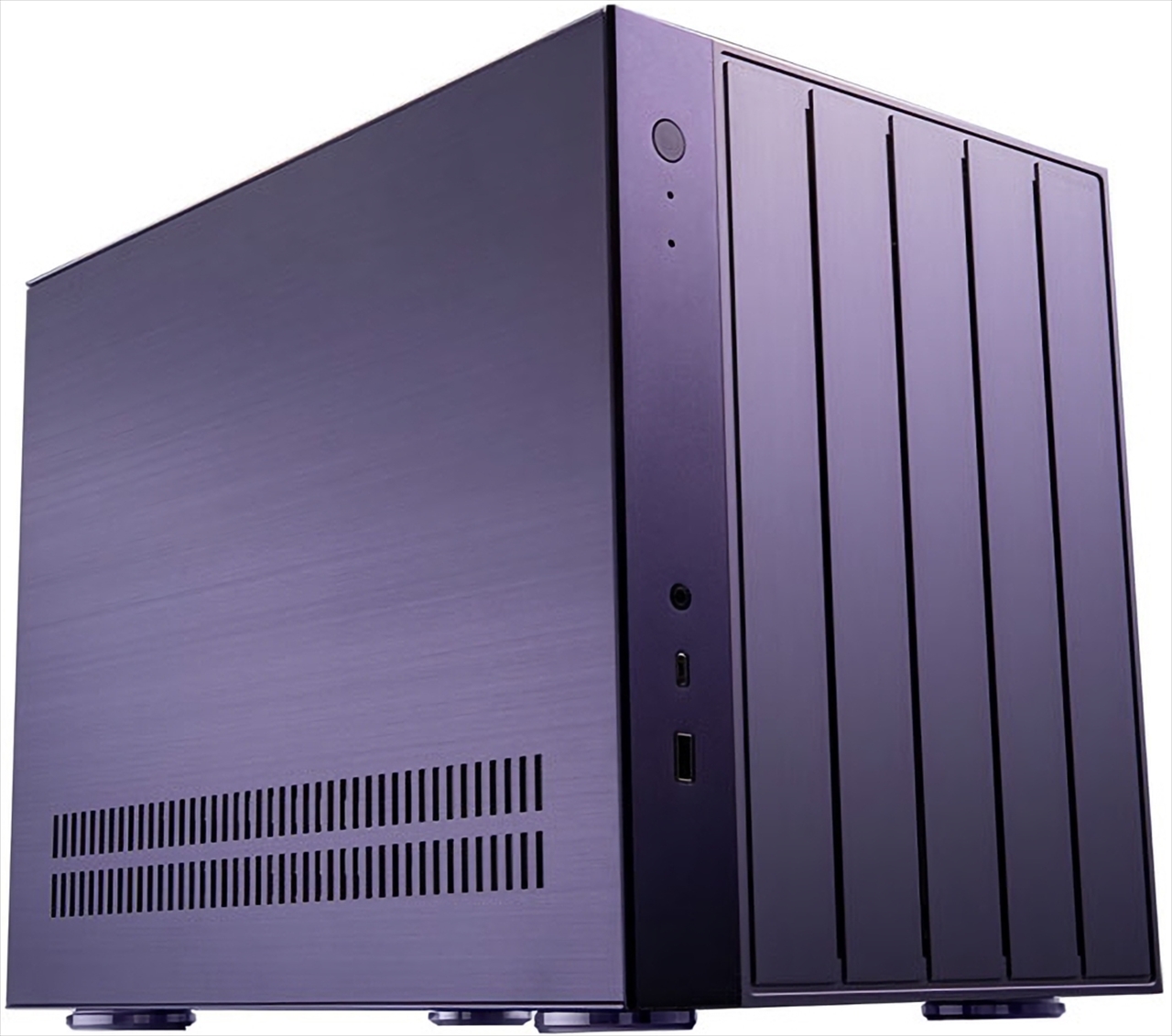 AS Enclosure W1A パープル (ASE-W1A-PP) ★送料無料対象品！★ | ミニタワー | microATX対応 ...