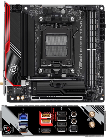 B650E PG-ITX WiFi | Mini-ITX | AMD SocketAM5 | マザーボード | PCパーツと自作パソコン ...