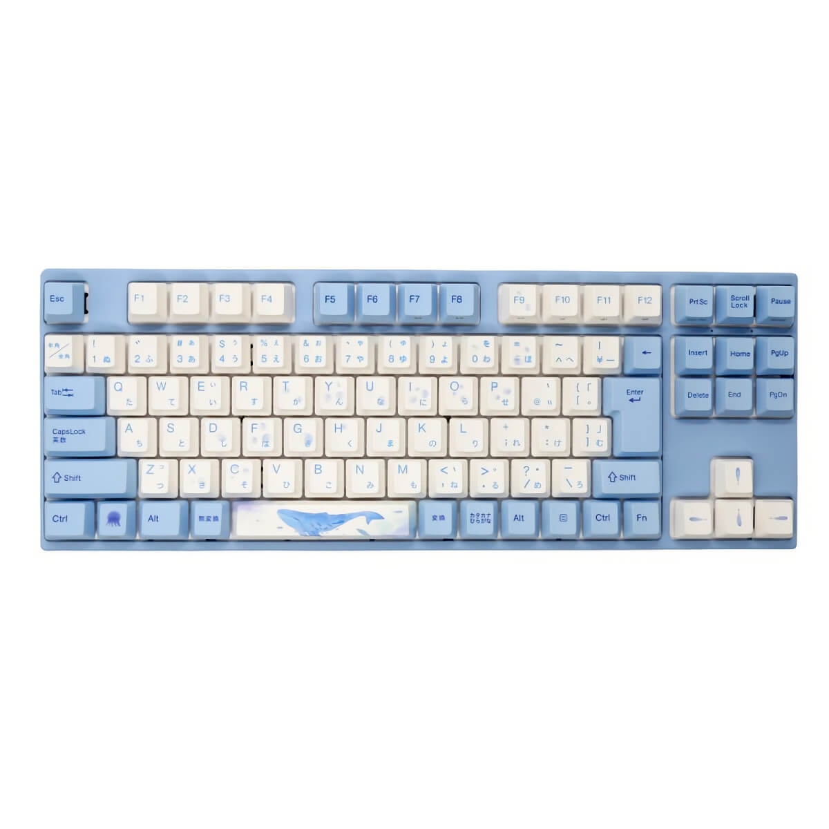 Varmilo 92 Sea Melody 海の音色 JIS Keyboard V2 Jasmine軸 vm-vem92-a038 ...