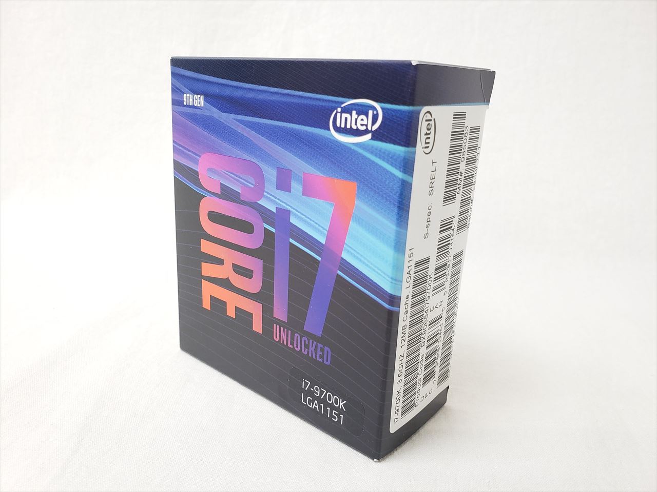 Core i7-9700K BOX (3.60GHz/ターボブースト時4.90GHz/8-core 8-thread/Total Cache ...