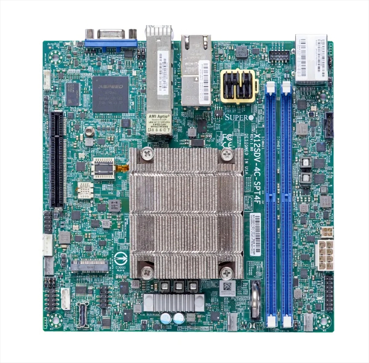 Super Micro MBD-X12SDV-10C-SPT4F-O MBD-X12SDV-10C-SPT4F-O | SuperMicro 社製品 | PCパーツと自作パソコン・組み立て ...