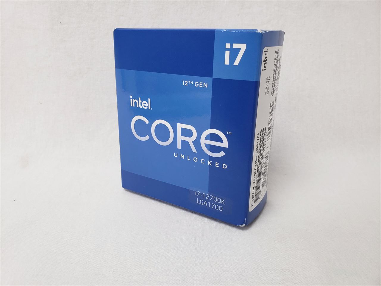 Core i7-12700K BOX (P-core 8(3.6GHz)+E-core 4(2.7GHz)/20スレッド/Sigle P ...