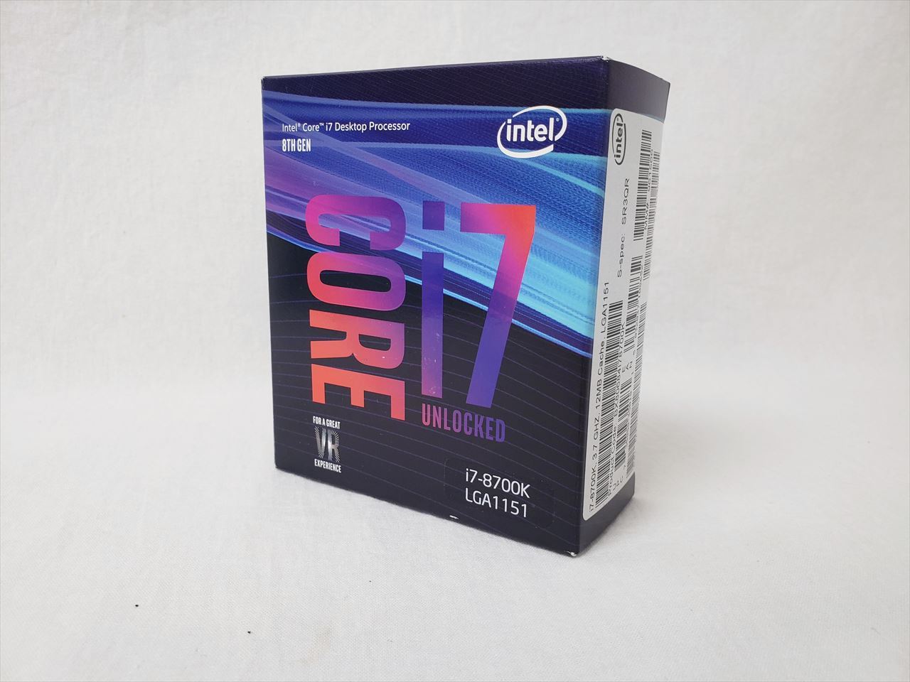 Core i7-8700K BOX (3.70GHz/ターボブースト時4.70GHz/6-core 12-thread/Total Cache ...