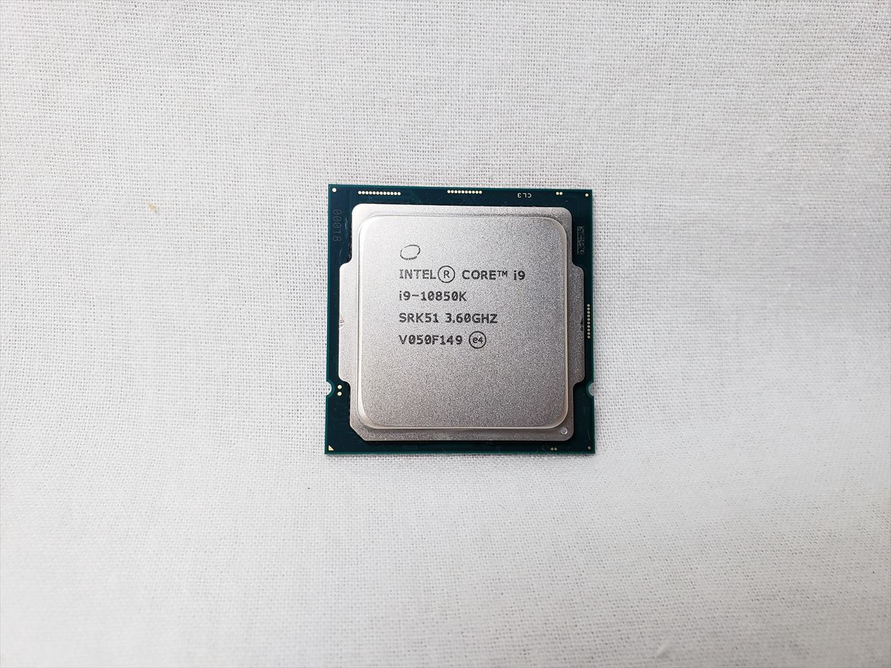 Core i9-10850K バルク (3.6GHz/Turbo Boost 5.1GHz/Turbo Boost MAX 5.2GHz/10 ...