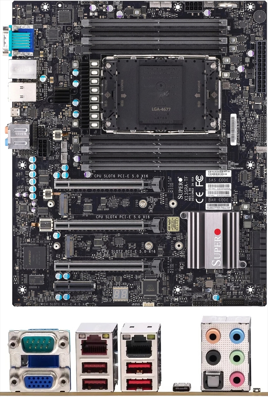 MBD-X13SRA-TF-O | その他 | Intel LGA4677 | マザーボード | PCパーツと自作パソコン・組み立てパソコンの ...