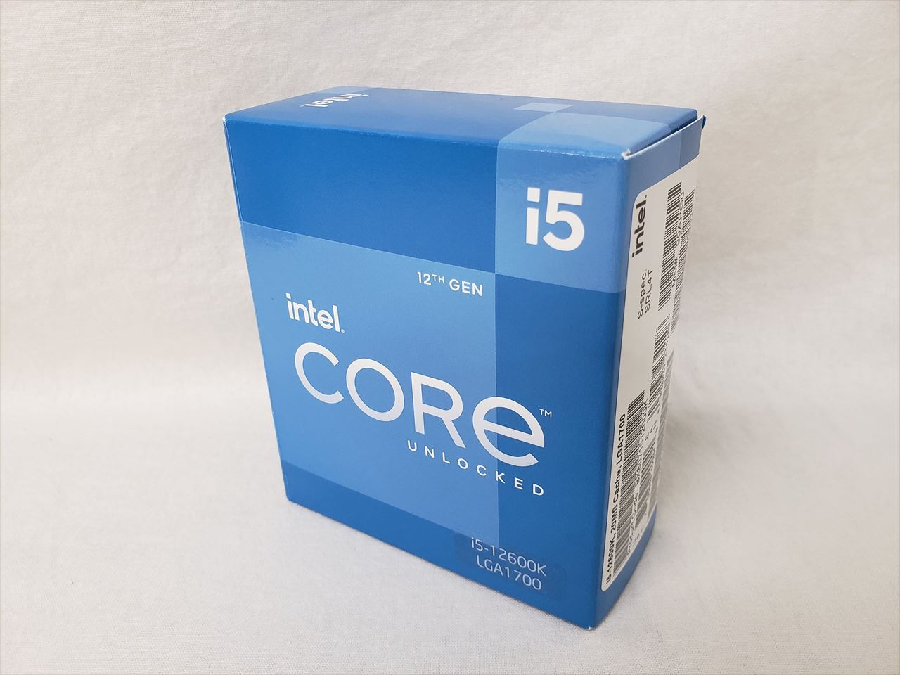 Core i5-12600K BOX (P-core 6(3.7GHz)+E-core 4(2.8GHz)/16スレッド/Sigle P ...