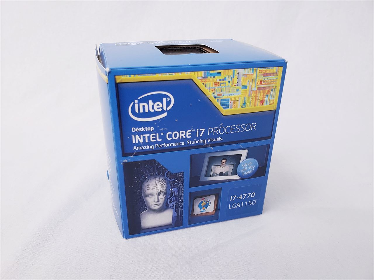 Core i7-4770 BOX (3.40GHz/ターボブースト時3.90GHz/4-core 8-thread/L2=256kB x4 ...