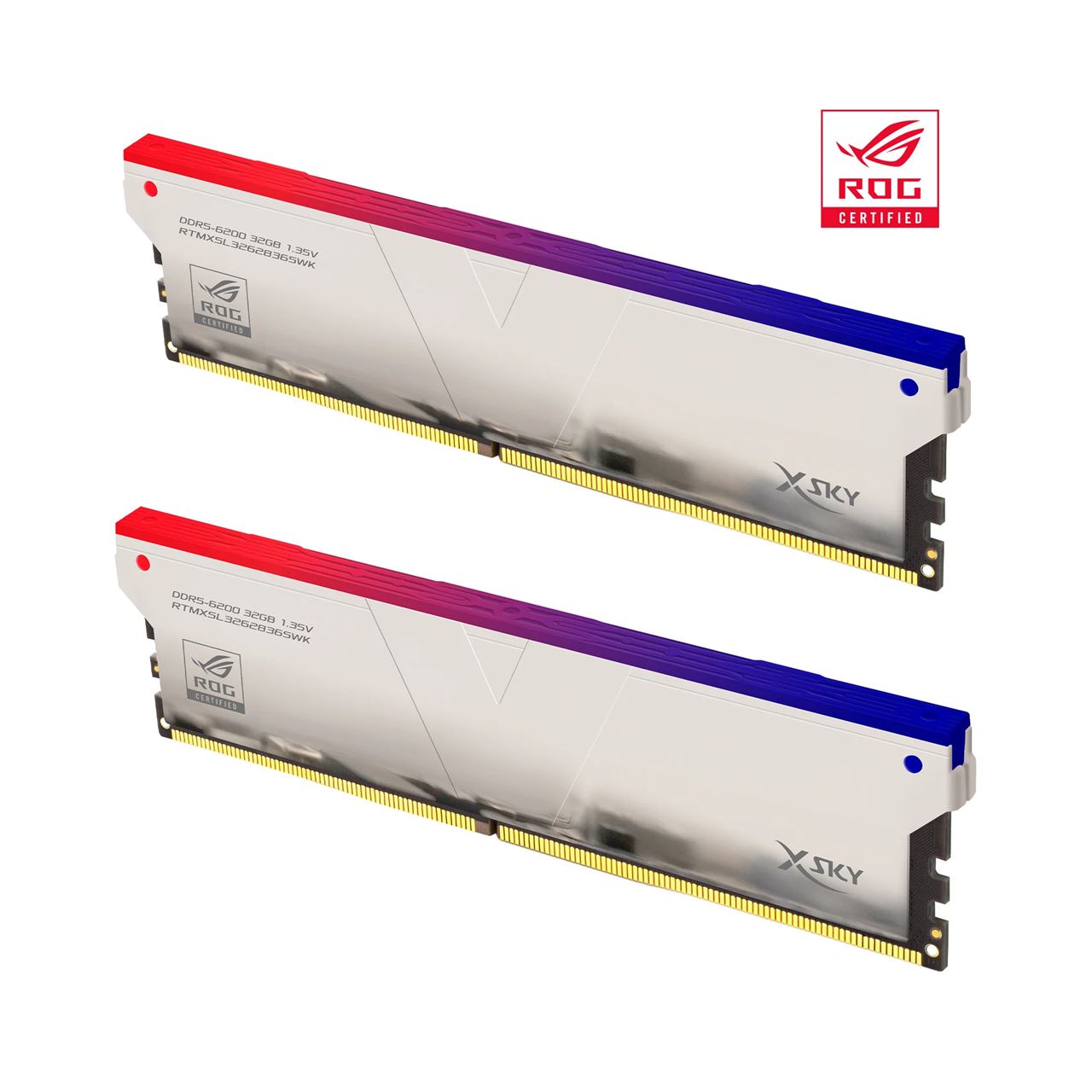RTMXSL3262836SWK ROG-CERTIFIED Manta XSky RGB Series | 288pin DDR5 ...