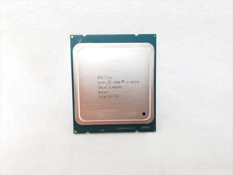 Core i7-4930K バルク (3.40GHz/ターボブースト時3.90GHz/6-core 12-thread/L2 256KBx6 ...
