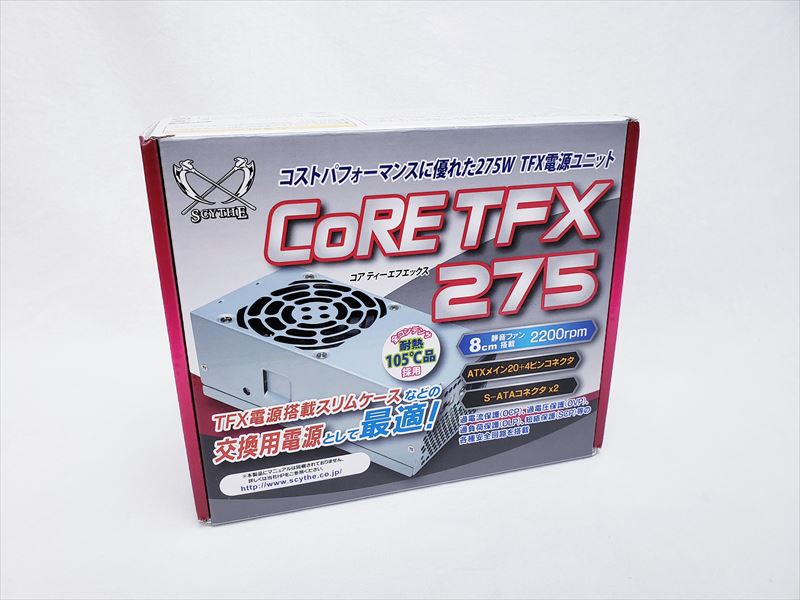 CORE TFX 275 各サイトで併売につき売切れのさいはご容赦願います。 | TFX電源 | 小型電源 | 電源 | PCパーツと自作 ...