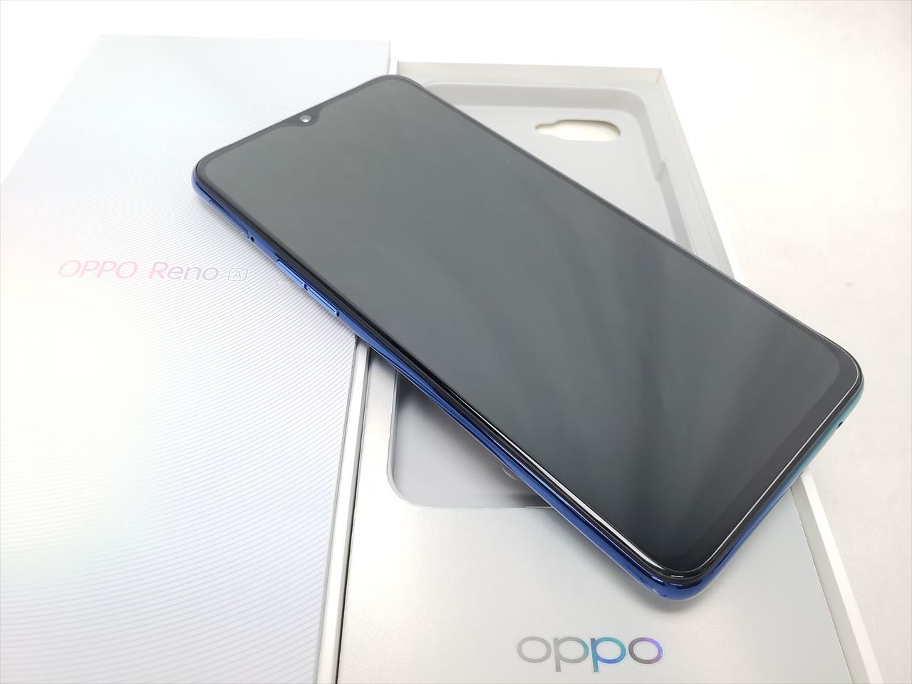 OPPO Reno A 6GB/64GB ブルー /CPH1983 【国内版 SIMFREE】 各サイトで併売につき売切れのさいはご容赦願い ...