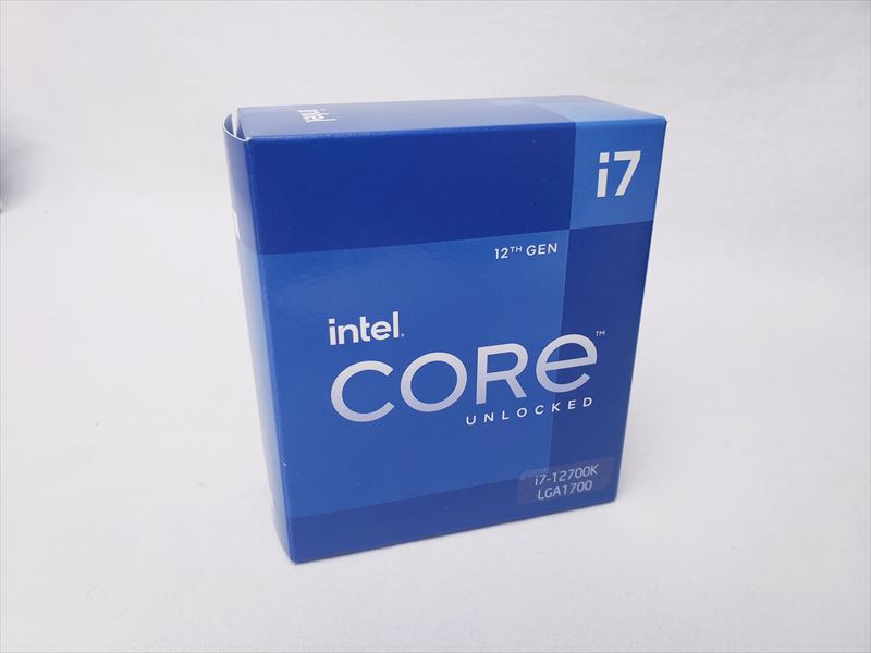 Core i7-12700K BOX (P-core 8(3.6GHz)+E-core 4(2.7GHz)/20スレッド/Single P ...