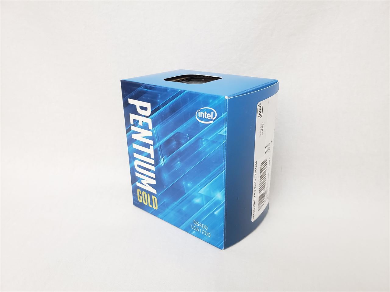 Pentium Gold G6400 BOX (4.0GHz/2-core 4-thread/Total Cache 4MB/TDP58W ...