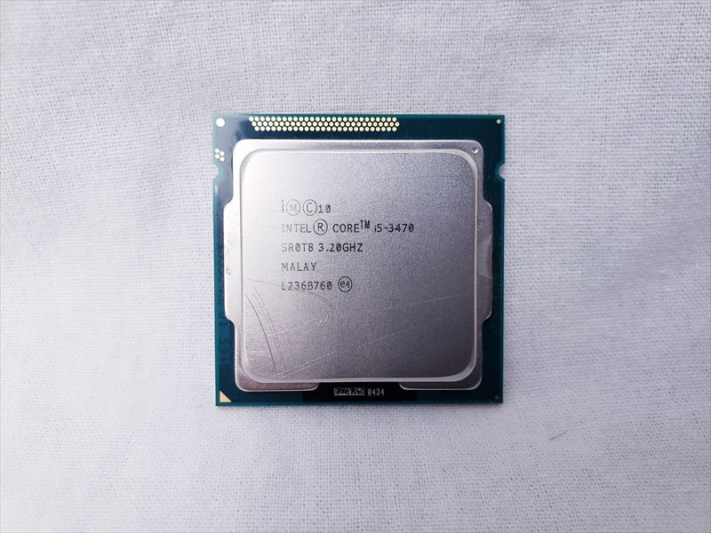 Core i5-3470 バルク (3.20GHz/ターボブースト時3.60GHz/4-core 4-thread/L2=256kB x4 ...