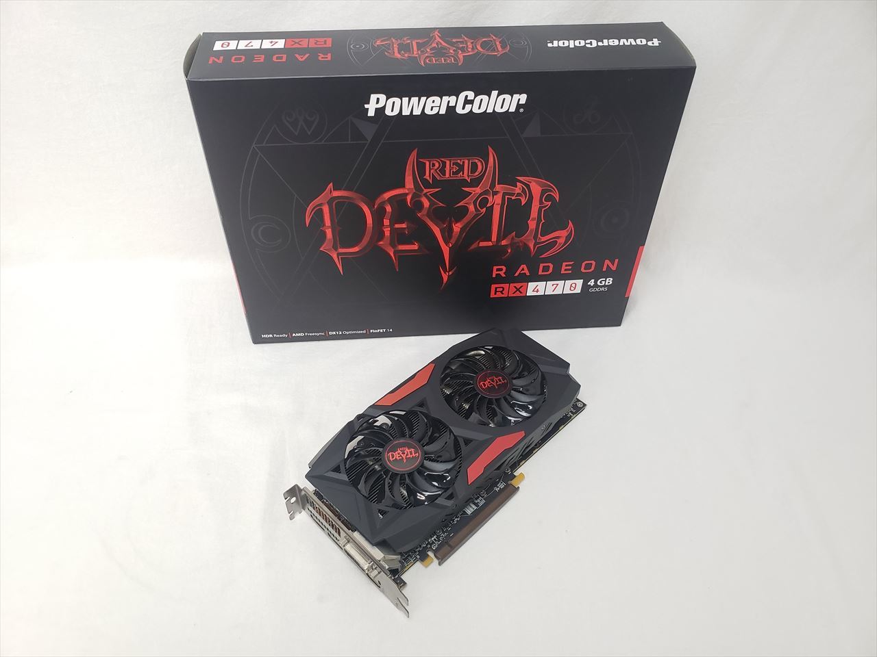 AXRX 470 4GBD5-3DH/OC (RED DEVIL RX 470 4GB GDDR5) 各サイトで併売につき売切れのさいはご容赦 ...