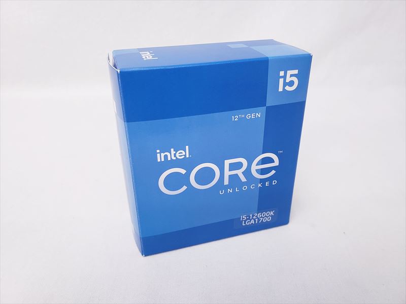 Core i5-12600K BOX (P-core 6(3.7GHz)+E-core 4(2.8GHz)/16スレッド/Single P ...