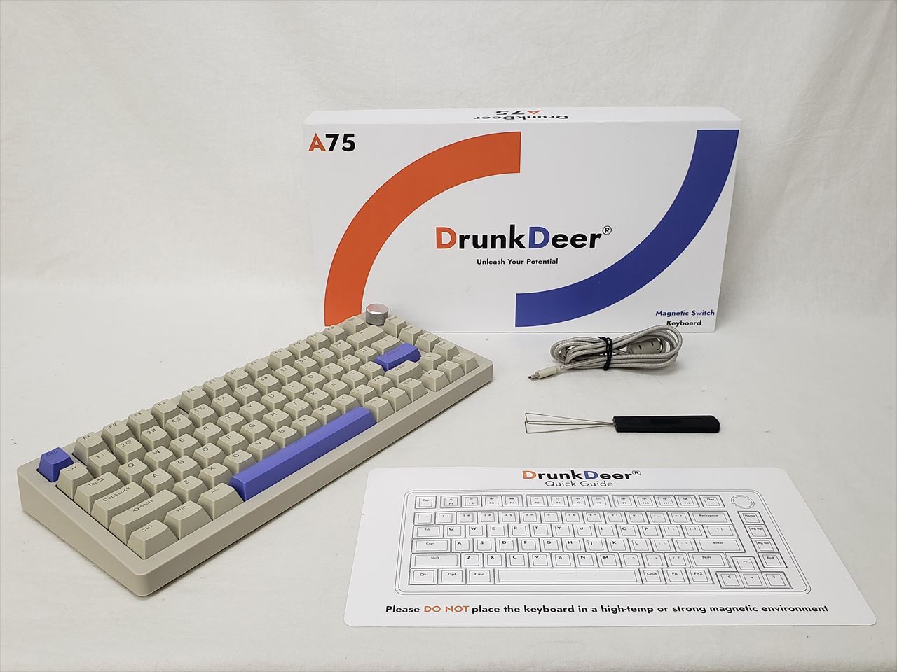 DrunkDeer A75 White (ABS Keycaps) A75W 各サイトで併売につき売切れのさいはご容赦願います。 | キーボード | キーボード | 入力機器 | PCパーツと ...