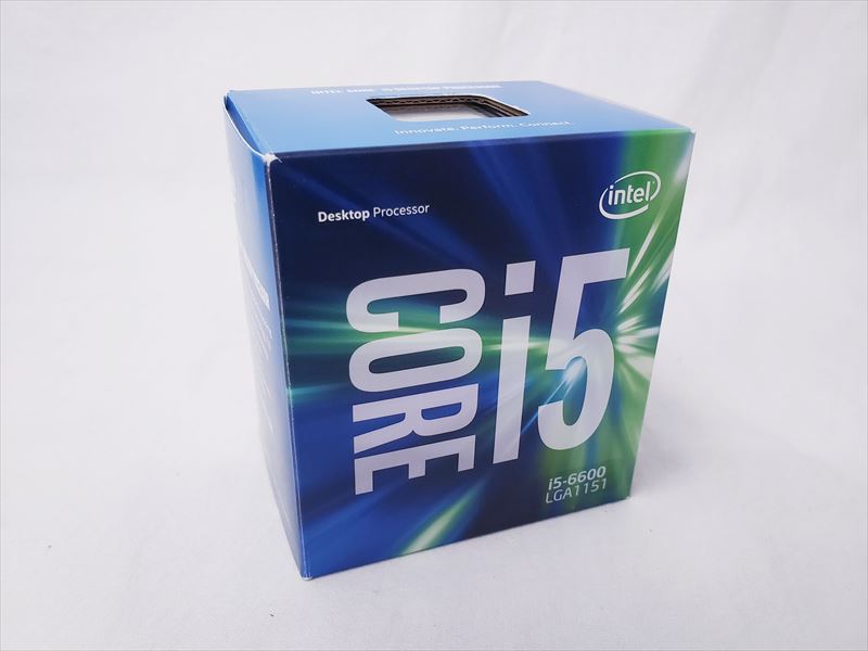 Core i5-6600 BOX (3.30GHz/ターボブースト時3.90GHz/4-core 4-thread/Total Cache ...