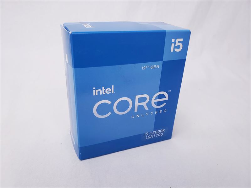 Core i5-12600K BOX (P-core 6(3.7GHz)+E-core 4(2.8GHz)/16スレッド/Single P ...