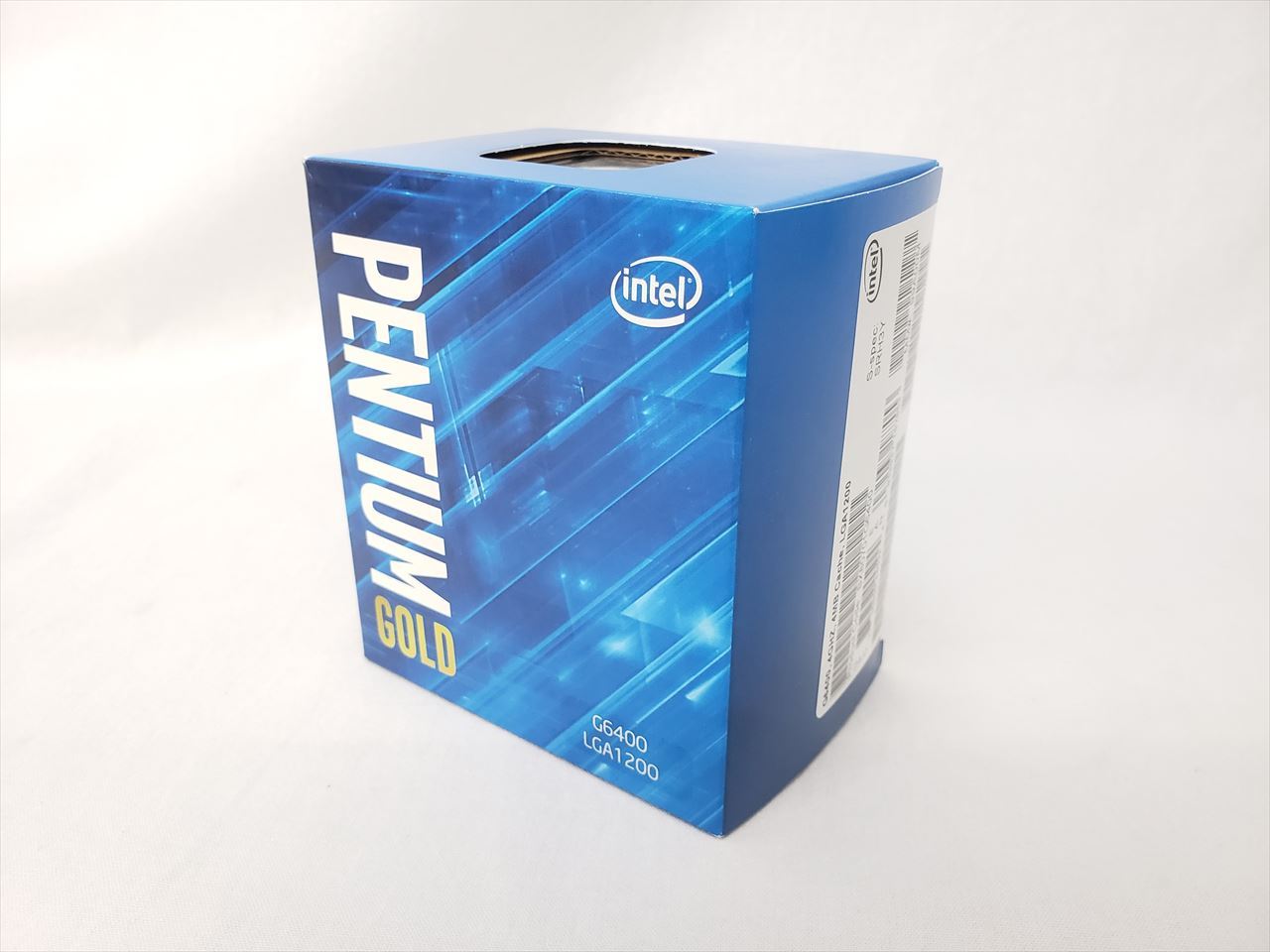 Pentium Gold G6400 BOX (4.0GHz/2-core 4-thread/Total Cache 4MB/TDP58W ...