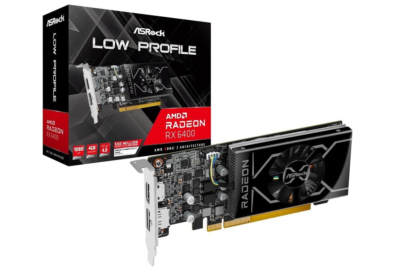 RX6400 LP 4G | RADEON RX 6400 | AMD PCI-Express | ビデオカード | PCパーツと自作パソコン ...