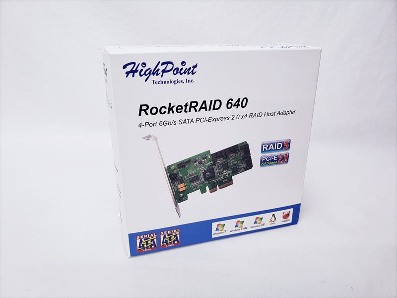 RocketRAID 640 (RR640) 各サイトで併売につき売切れのさいはご容赦願います。 | S-ATA RAIDカード | インターフェースカード | PCパーツと自作パソコン ...