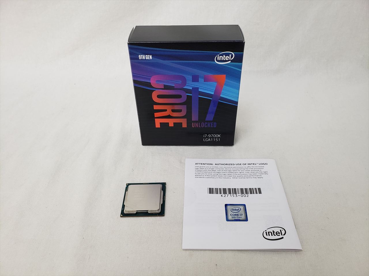 Core i7-9700K BOX (3.60GHz/ターボブースト時4.90GHz/8-core 8-thread/Total Cache ...