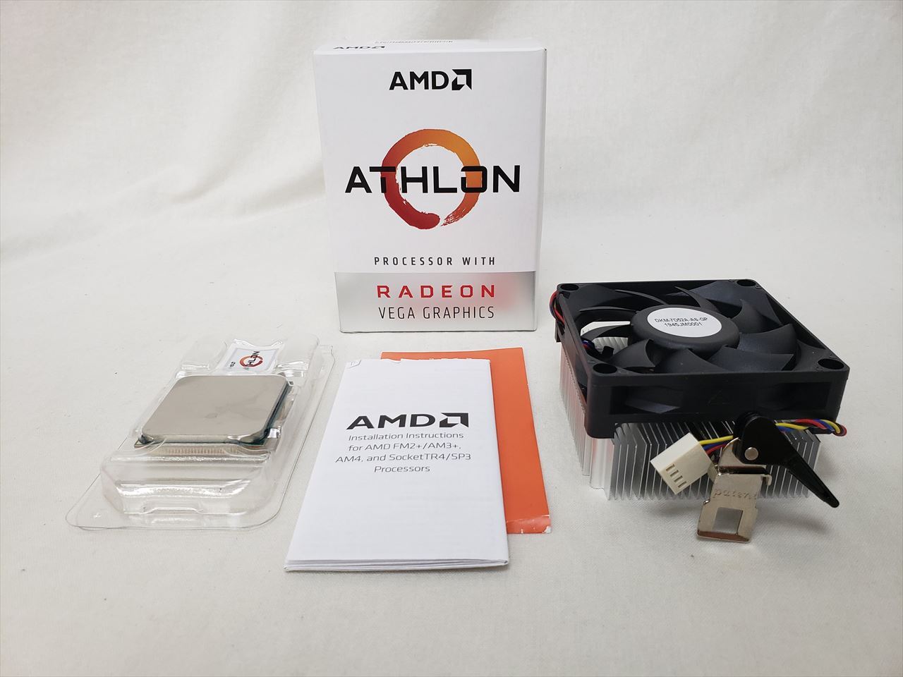 Athlon 200GE With Cooler (2-core 4-thread/3.2GHz/Total Cache 5MB/TDP35W ...