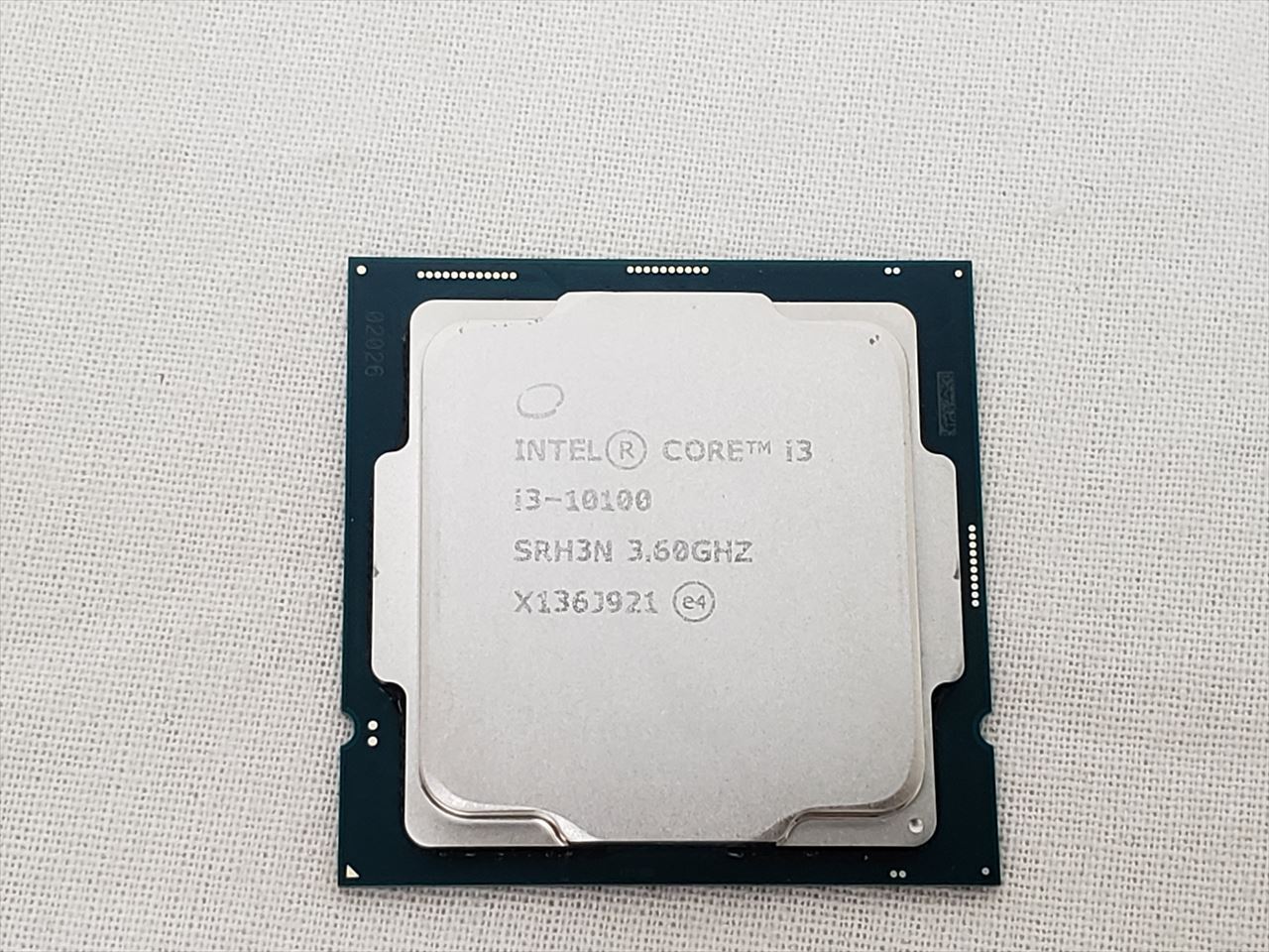Core i3-10100 バルク (3.6GHz/Turbo Boost 4.3GHz/4-core 8-thread/Total ...