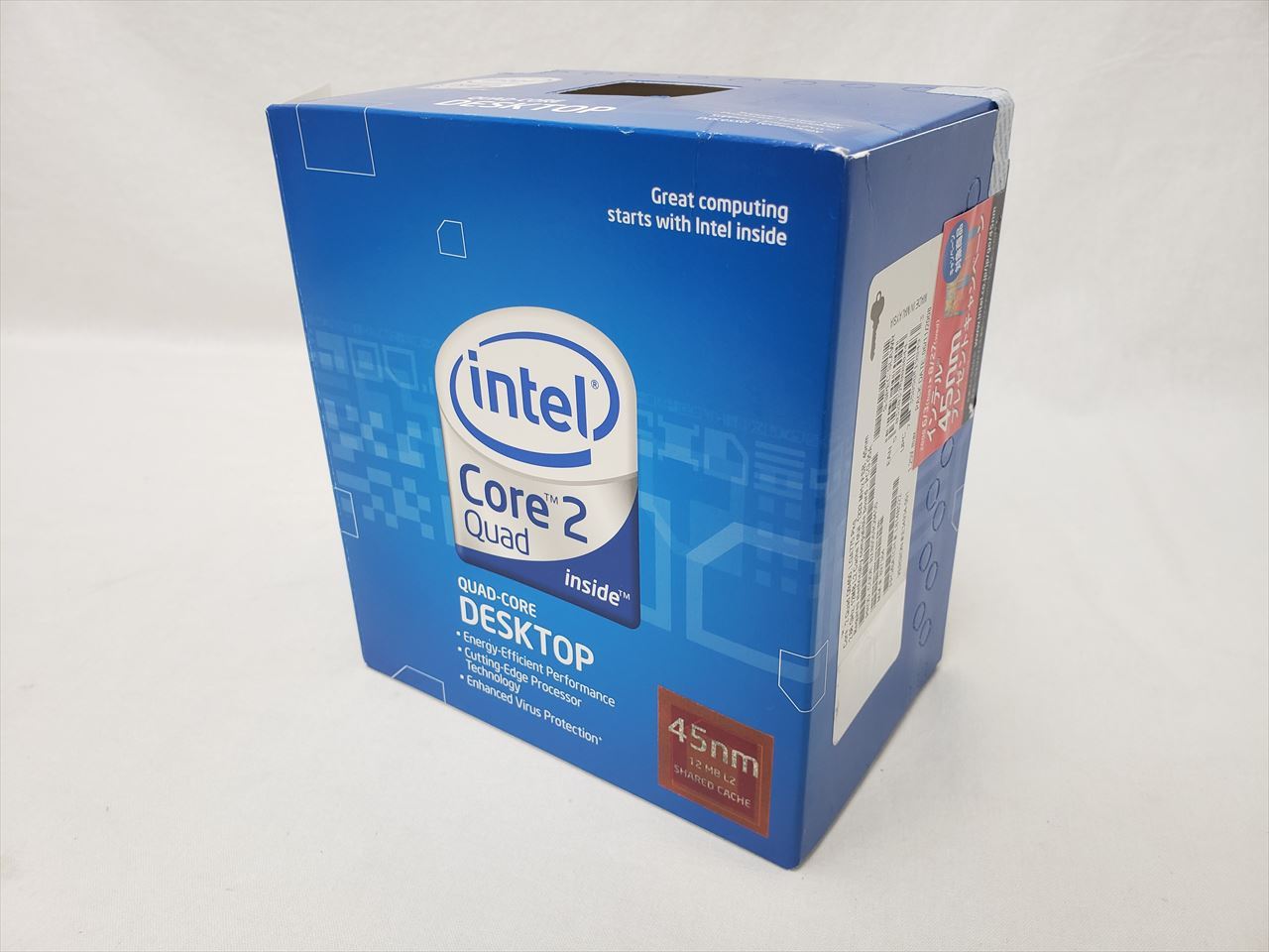 Core 2 Quad Q9450 BOX (2.66GHz/L2=12M/FSB1333/TDP95W/45nm) 各サイトで併売につき ...