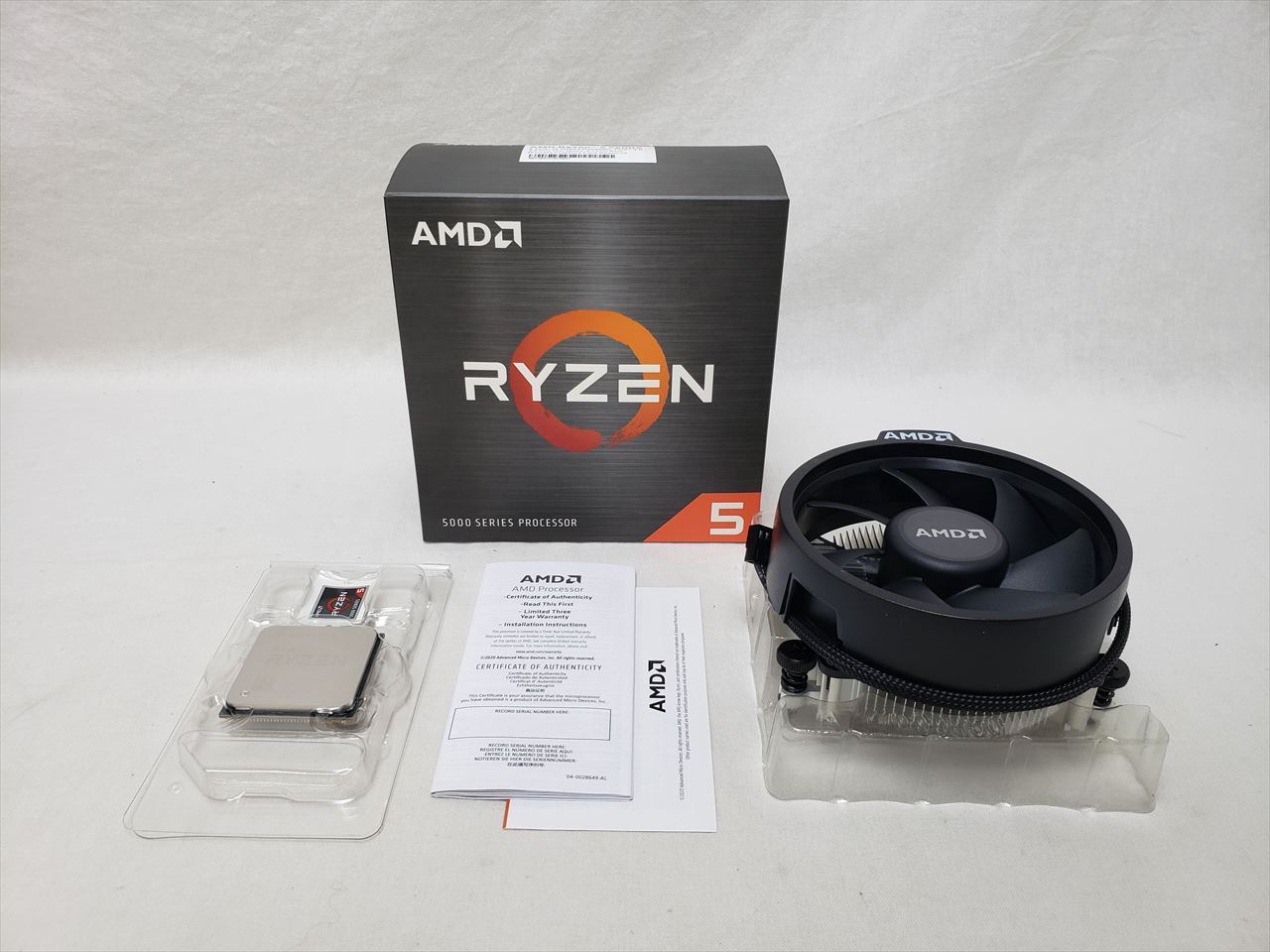 Ryzen 5 5600X With Wraith Stealth cooler (6C12T/3.7GHz（4.6）/65W/L3 Cache 32MB) 各サイトで併売につき売切れのさいは ...