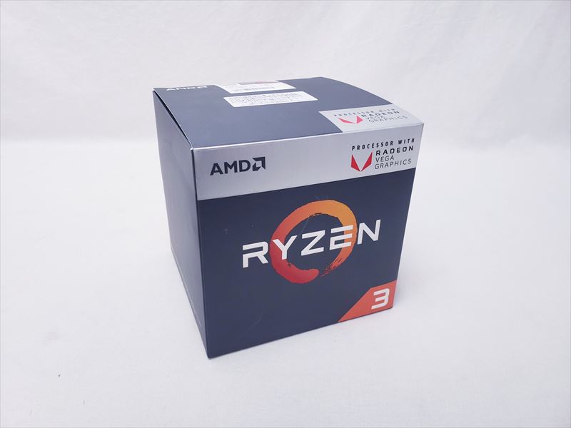 Ryzen 3 2200G with Wraith Stealth cooler (4-core 4-thread/3.5GHz/ターボ ...