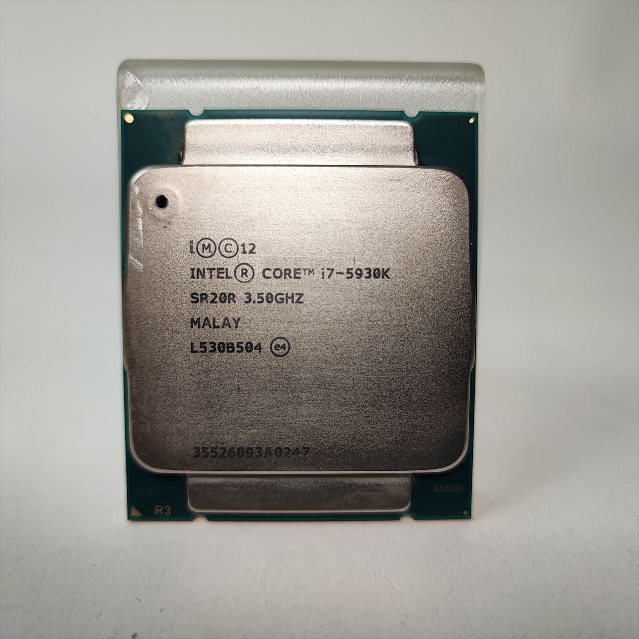 Core i7-5930K バルク (3.50GHz/ターボブースト時3.70GHz/6-core 12-thread/L2 256KBx6 ...