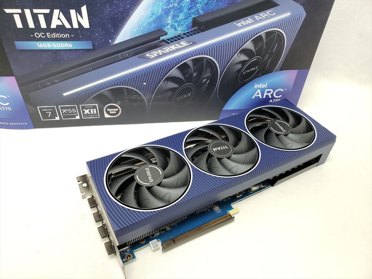 Intel Arc A770 TITAN OC Edition SA770T-16GOC 各サイトで併売につき売切れのさいはご容赦願います ...