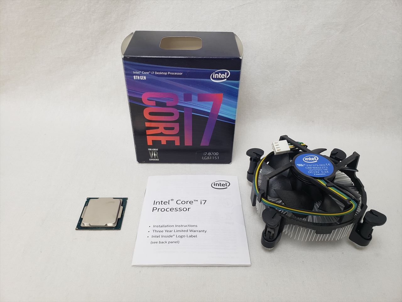 Core i7-8700 BOX (3.20GHz/ターボブースト時4.60GHz/6-core 12-thread/Total Cache ...